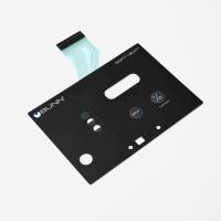 China DC 12 Volt LED Membrane Switch , Tactile Membrane Keypad IP67 Rating for sale