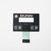 China Tactile PET Membrane Switch Waterproof Flexible With 0.25mm Thickness for sale