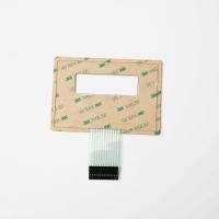 China Tactile PET Membrane Switch Waterproof Flexible With 0.25mm Thickness for sale
