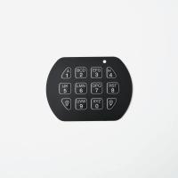 China Ultra Slim Membrane Keyboard Switch Black Color Waterproof Dustproof for sale