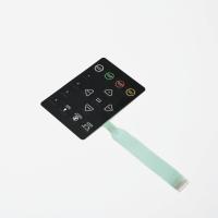 China Waterproof Silicone Rubber Membrane Keypad With Silk Printing Laser Etching for sale