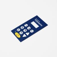 China Customized PET Membrane Switch With LED LGF Backlight Water Resistant for sale