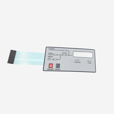 China Customized PET Membrane Switch Overlay With LED LGF Backlight Multifunctional for sale