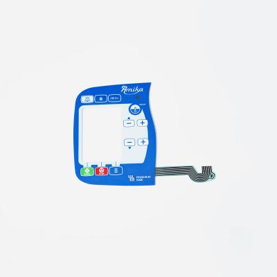 China Customized PET Keypad Membrane Switch Irregular Shape Multipurpose for sale