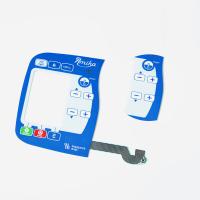 China Customized PET Keypad Membrane Switch Irregular Shape Multipurpose for sale