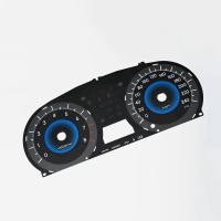 China Customized Graphic Overlay Membrane Switch Panel For Automotive Multimedia for sale
