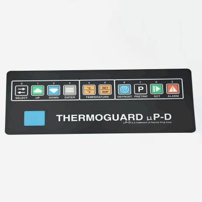 China Industrial Membrane Switch Panel With Glossy Matte Frosted Surface Treatment for sale