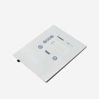 China Custom Touch Metal Dome Membrane Switch panel with adhesive3M white for sale