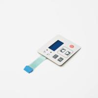 China Tactile Button PET Membrane Switch With 0.25mm 0.5mm Thickness for sale
