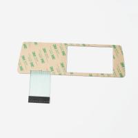 China Tear Resistant PET Membrane Switch Overlay With Glossy Matte Frosted Surface for sale