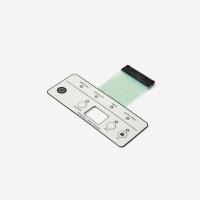 China Dustproof Waterproof Flexible Membrane Switches With LED LGF Light for sale