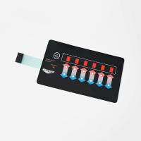 China 12V Durable LED Membrane Switch IP67 Rated Dustproof Waterproof for sale
