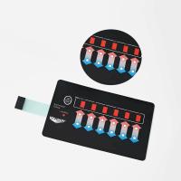 China 12V Durable LED Membrane Switch IP67 Rated Dustproof Waterproof for sale