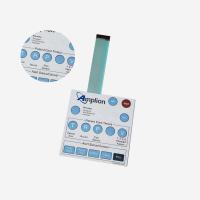 China DC 12V Membrane Switch Assembly With White Blue Green Backlighting OEM for sale
