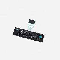 China White Blue Backlit Membrane Switches DC 12V With Glossy Matte Surface for sale
