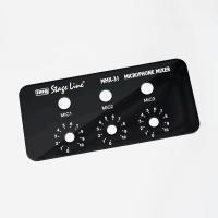 China Weather Resistant Acrylic Switch Panel Black With 3M Adhesivie for sale