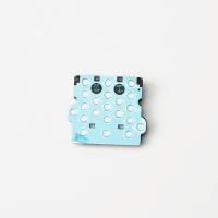 China PMS Color Rubber Keypad Membrane Switch Durable With Silk Printing Laser Etching for sale