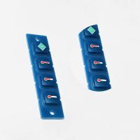 China Chemical Resistant Custom Rubber Keypads With Multimedia Keys for sale