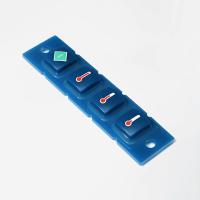 China Chemical Resistant Custom Rubber Keypads With Multimedia Keys for sale