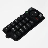 China Customized Silicone Rubber Keypads With Multimedia Keys UV Resistant for sale