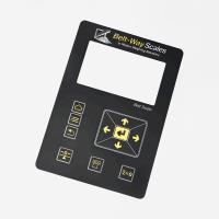 China Multipurpose Durable Membrane Graphic Overlay UV Printing With Window for sale