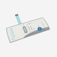 China Durable Flexible Membrane Switch Graphic Overlay PET PC Material for sale