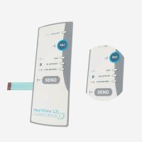 China Durable Flexible Membrane Switch Graphic Overlay PET PC Material for sale