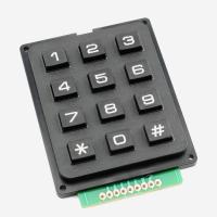 China Multifunctional Custom Membrane Keyboard With Black White Grey Color for sale