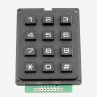 China Multifunctional Custom Membrane Keyboard With Black White Grey Color for sale