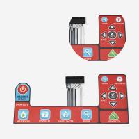 China Custom Push Button Membrane Switch Panel Waterproof for sale