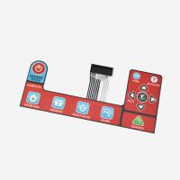China Custom Push Button Membrane Switch Panel Waterproof for sale