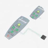 China Tactile PET Membrane Switch Membrane Keypad 0.25mm Thickness for sale