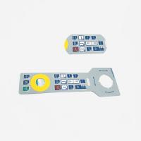 China Custom Membrane Switch Keypad Keyboard Water-Resistant Membrane Touch Panel for sale