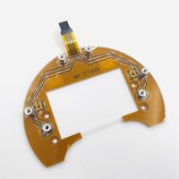 China Operation Panel Fpc Membrane Switch Transparent Window Overlay And Metal Plate Assembly for sale