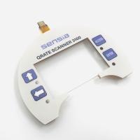 China Operation Panel Fpc Membrane Switch Transparent Window Overlay And Metal Plate Assembly for sale
