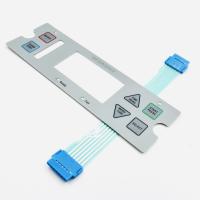 China Customized PET Membrane Switch For Industrial Equipment Screen Printed Upper And Lower Circuits for sale