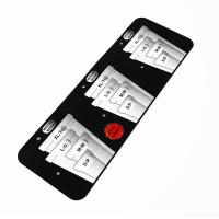 China Thickness 0.1-0.5mm Flexible PET Membrane Switch for Various Appliance Applications for sale
