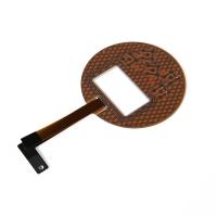 China Custom FPC Membrane Switch Flexible Printed Circuitry Keypad with 3M Adhesive for Electronics Control Panels for sale