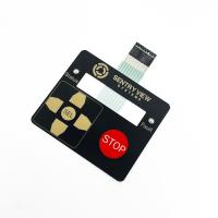 China Polyester Keypad Switch PET Membrane Switch with Glossy/Matte/Frosted Surface for Electronic Devices for sale