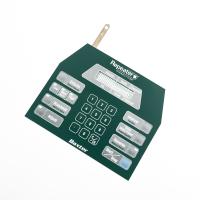 China PET Membrane Switch With Glossy/Matte/Frosted Surface For Electronic Devices With Customizable Thickness for sale