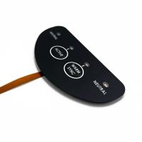 China Medical Control Keypad Panel FPC Membrane Switch 55*70mm with Embossed Button for sale