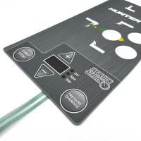 China Customized PET Membrane Switch Screen Printing IP67 Waterproof For Electronic Instrument Applications for sale