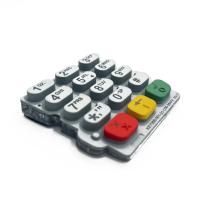 China Custom-Made Silicone Rubber Keypads with High Flame Retardancy and UV Resistance for Superior Tactile Feedback for sale