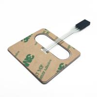China Customizable PET Membrane Switches Excellent Electrical Insulation Tactile Membrane Switch Keypad for sale