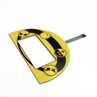 China Durable PET Membrane Switch Panel For Industrial Equipment With Customizable Size And Thickness for sale