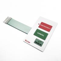 China Superior Insulation Resistance Polyester Membrane Switch Panel For High-Precision Applications for sale