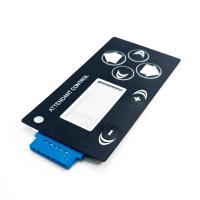 China PET Membrane Switch Panel for Tactile Keypad with Customizable Size and Voltage for sale