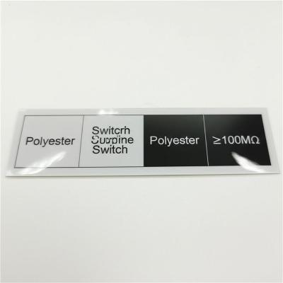 China Insulation Resistance ≥100MΩ Polyester Membrane Switch Matte/Glossy for Industrial Applications for sale