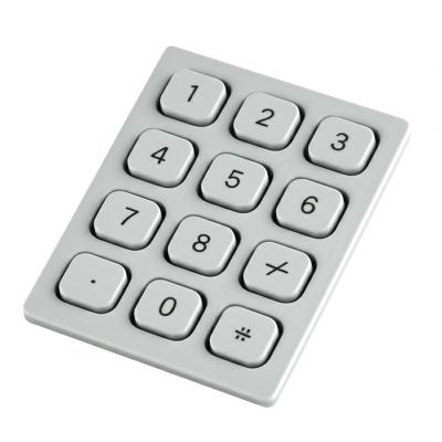 China Membrane Keypad Silicone Rubber Keypads Customized According To Buyers Needs Durable Solutions For Industrial Applications for sale