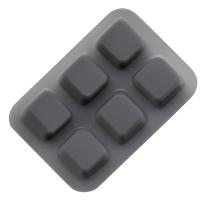 China High Elongation Silicone Rubber Keypads Incorporating Matt Clear PU Coating and Fashionable Elements for User Interfaces for sale